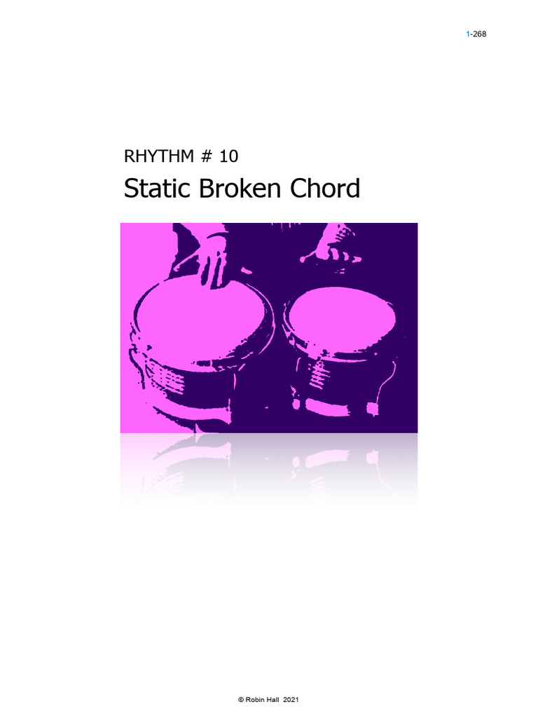 1 - 268 272 Rhythm10 StaticBrokenChord | PDF | Chord (Music) | Rhythm