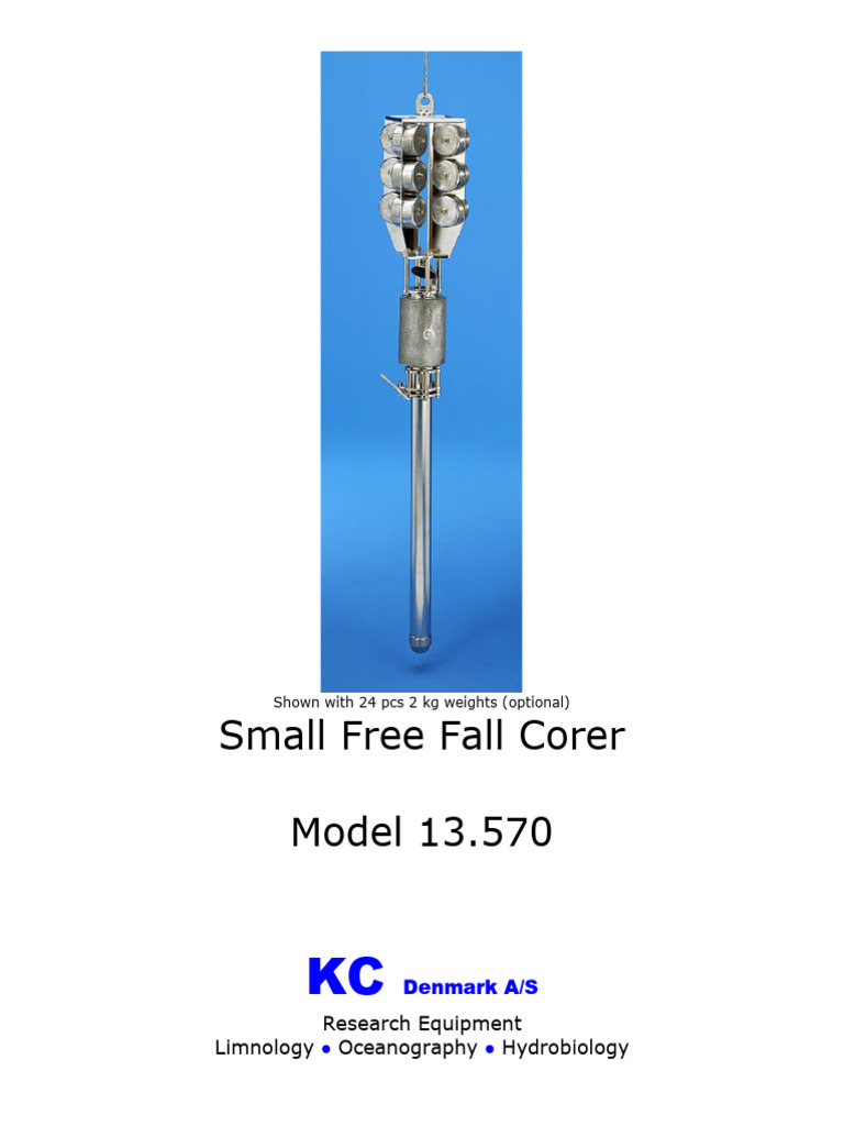 13.570 - Small Free Fall Corer | PDF | Poly(Methyl Methacrylate) | Cargo