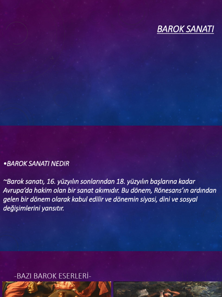 Barok Sanatı | PDF