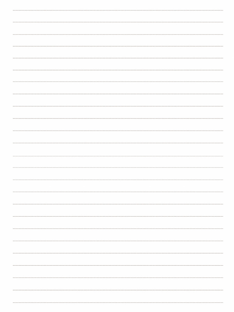 Simple A4 Lined Paper | PDF