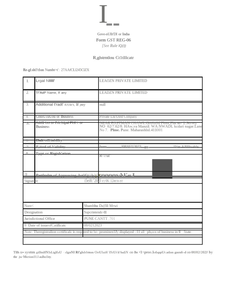 Registration Circular | PDF