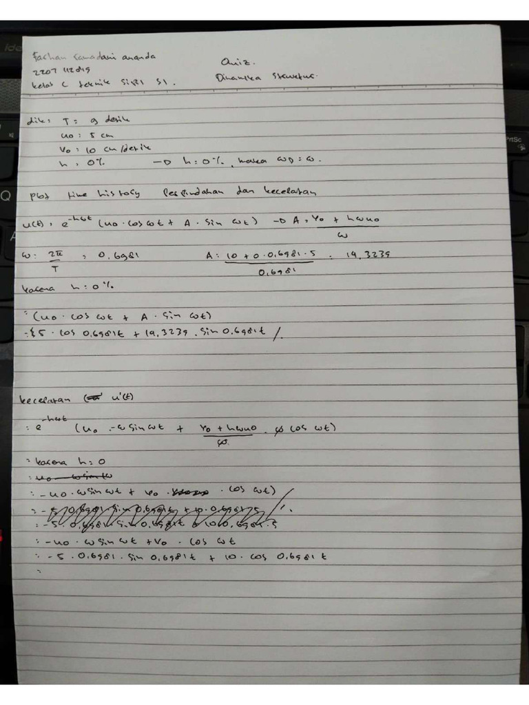 Farhan Ramadani Ananda - Quiz 1 | PDF