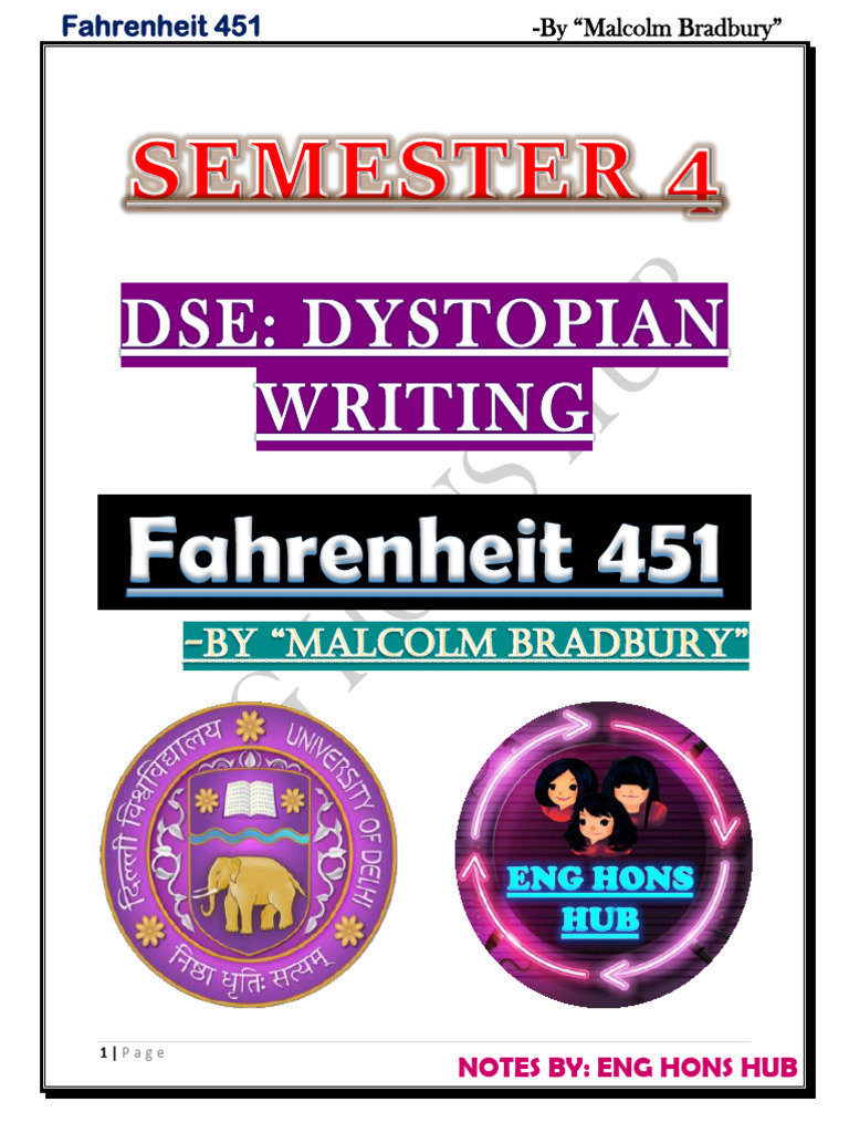 Fahrenheit 451: A Dystopian Analysis | PDF