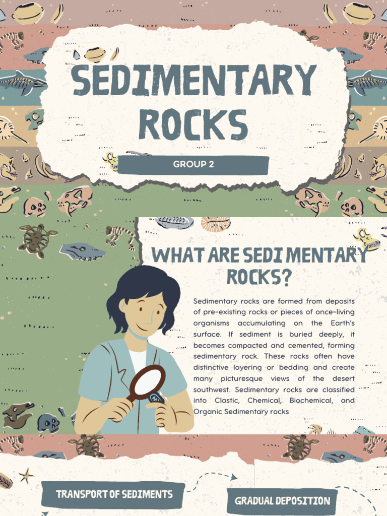 GROUP 2 | PDF | Sedimentary Rock | Clastic Rock