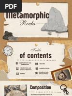 Metamorphic Rocks Textures | PDF | Minerals | Rock (Geology)