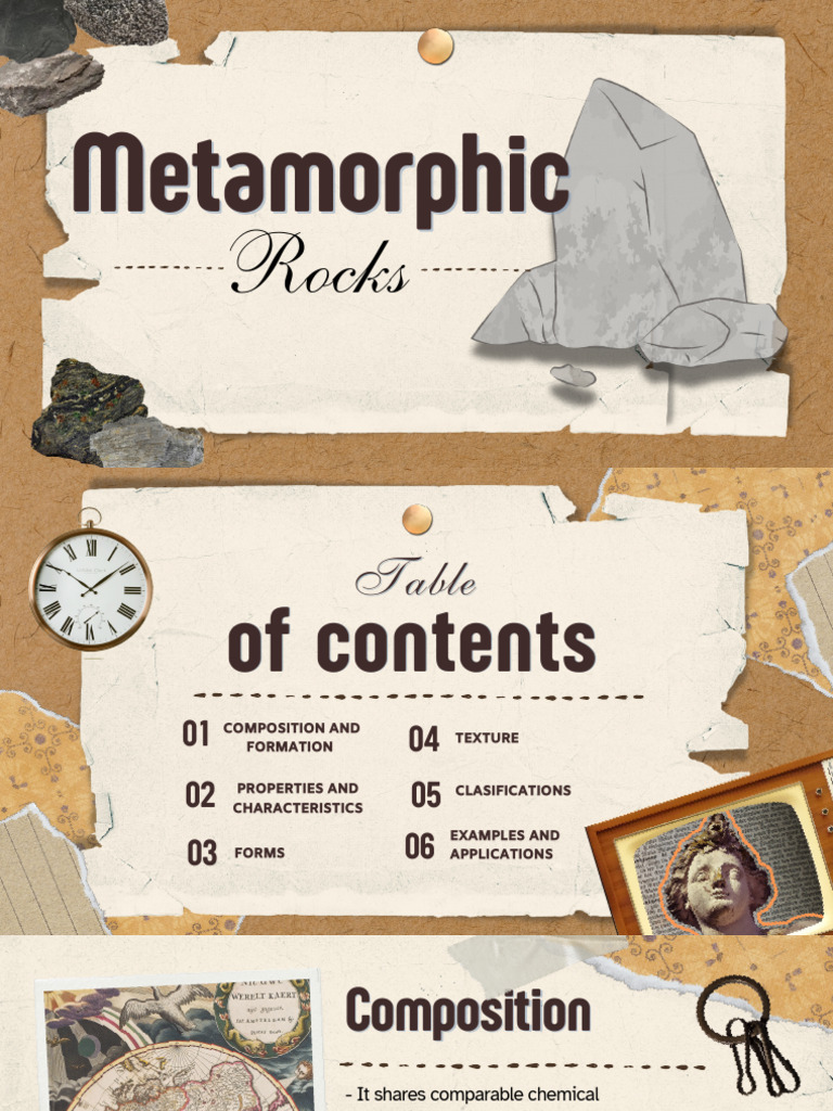 Group 3 Metamorphic Rocks | PDF | Rock (Geology) | Igneous Rock