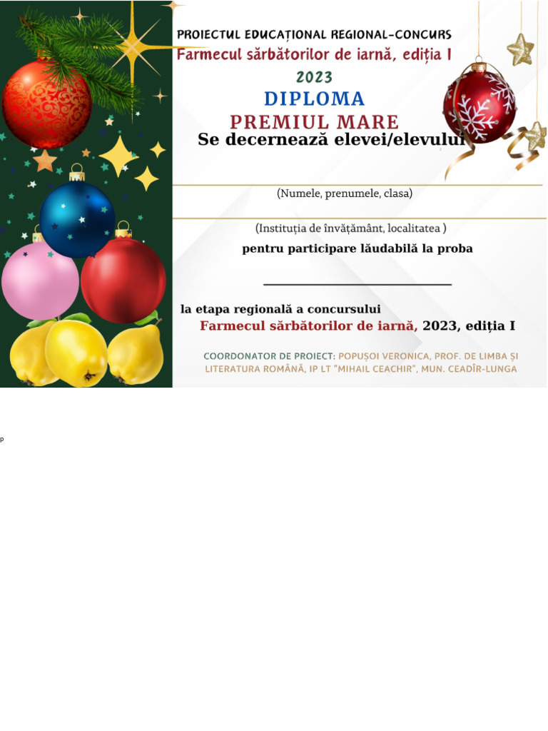 Premiul Mare | PDF