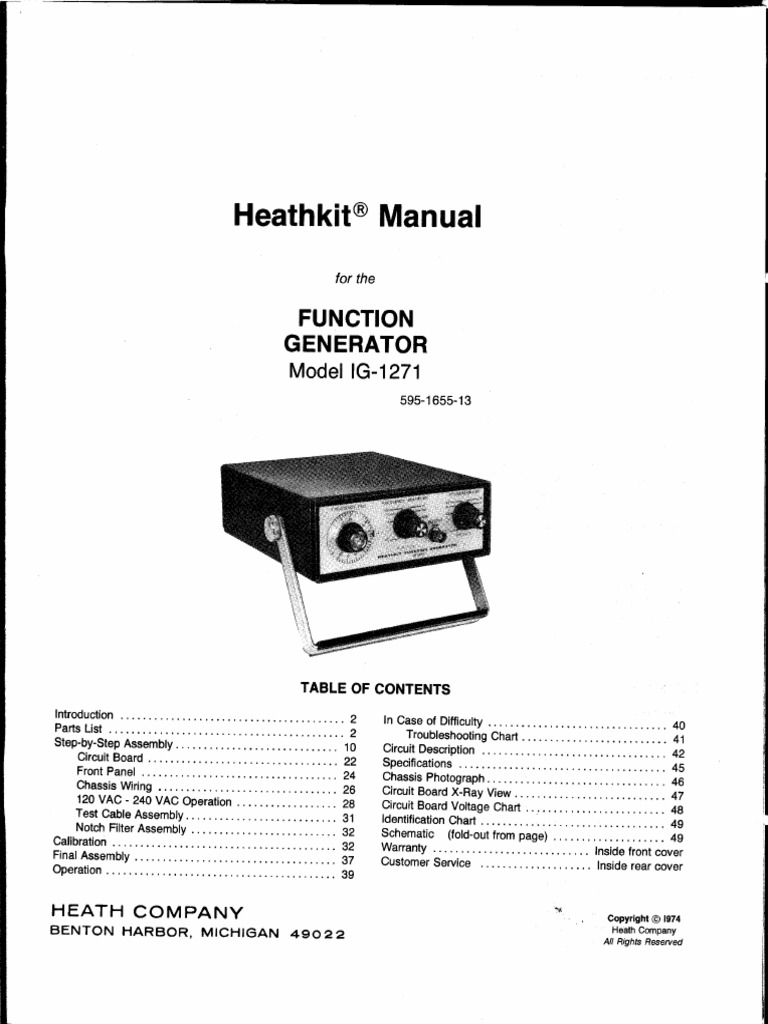 HeatKit Function Generator | PDF