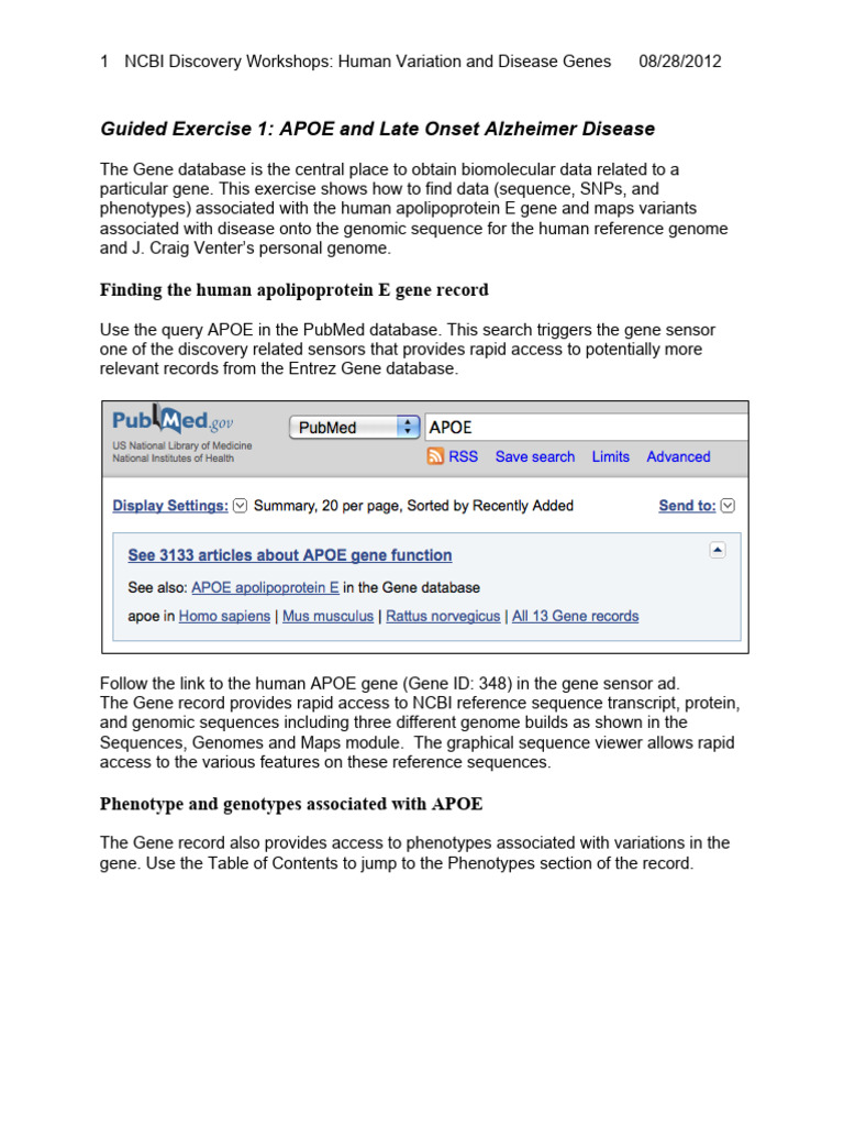 Human Variation Disease Handson | PDF | Single Nucleotide Polymorphism ...