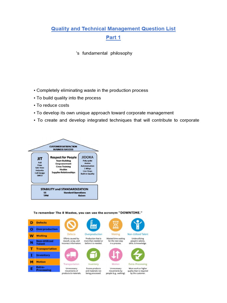QL | PDF | Quality Management | Business
