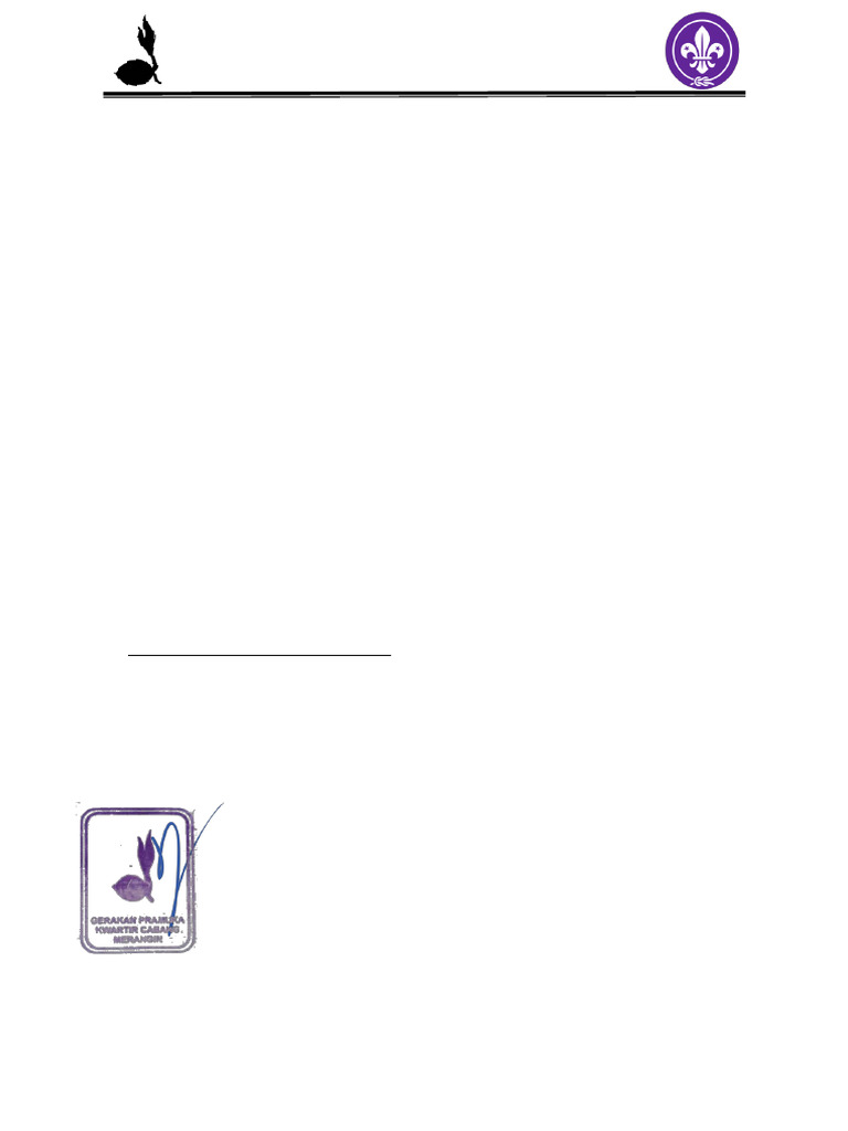 Edaran TLTD Kwarcab Merangin 2024 | PDF