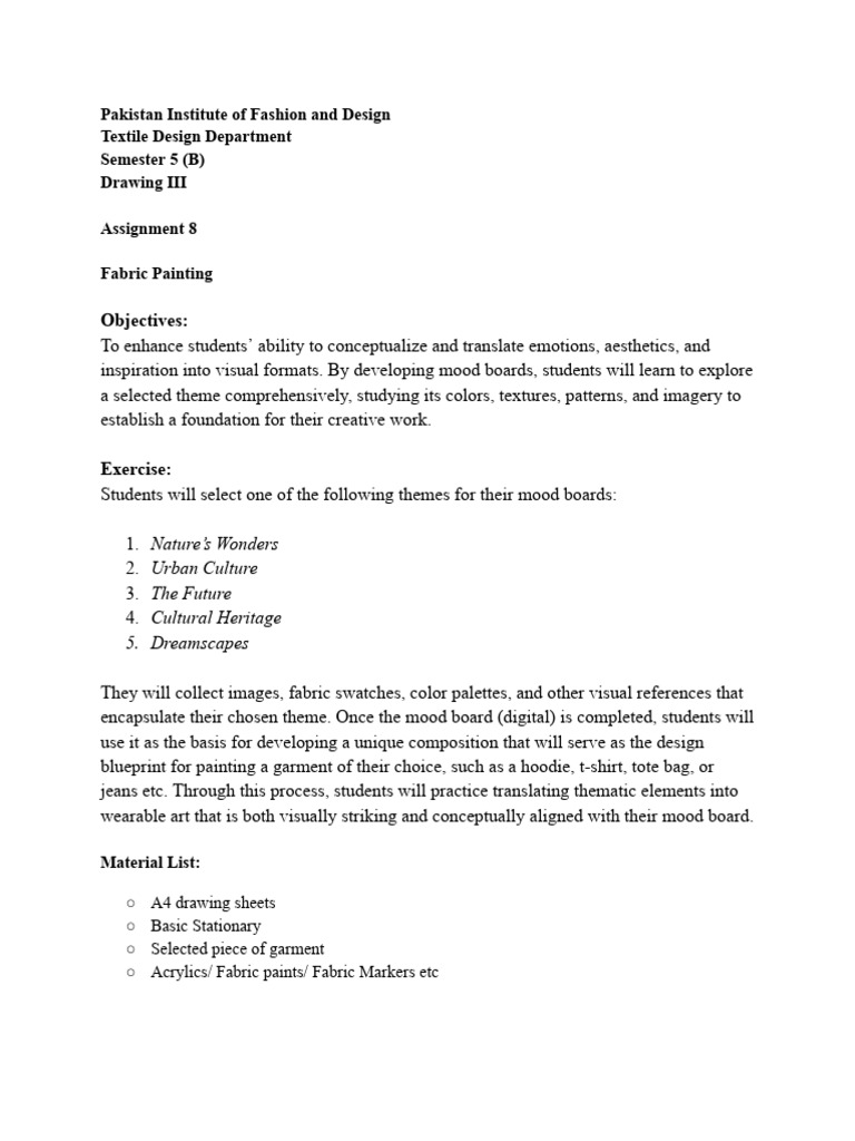 DRW III Assignment 8 (Section B) | PDF