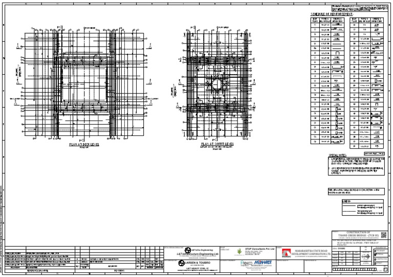 O18093-C-Br-Rc-0139-Rb-Mpr-Rc Details of MKD End-Pier Table-Zone I P20&P21 | PDF