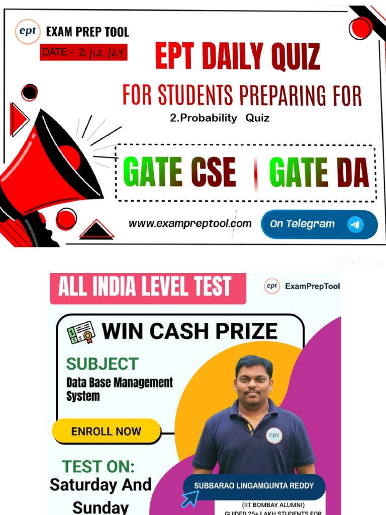 2.?probability Quiz | PDF