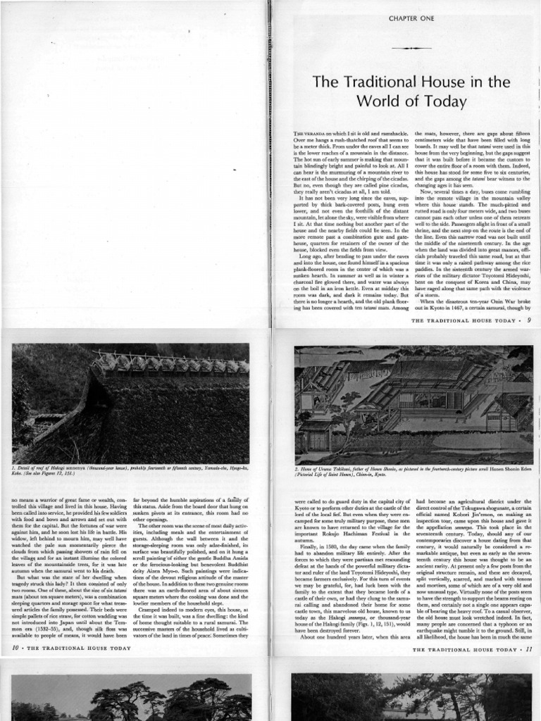 Itoh-Traditional Domestic Architecture of Japan (OCR) | PDF | Shogun ...