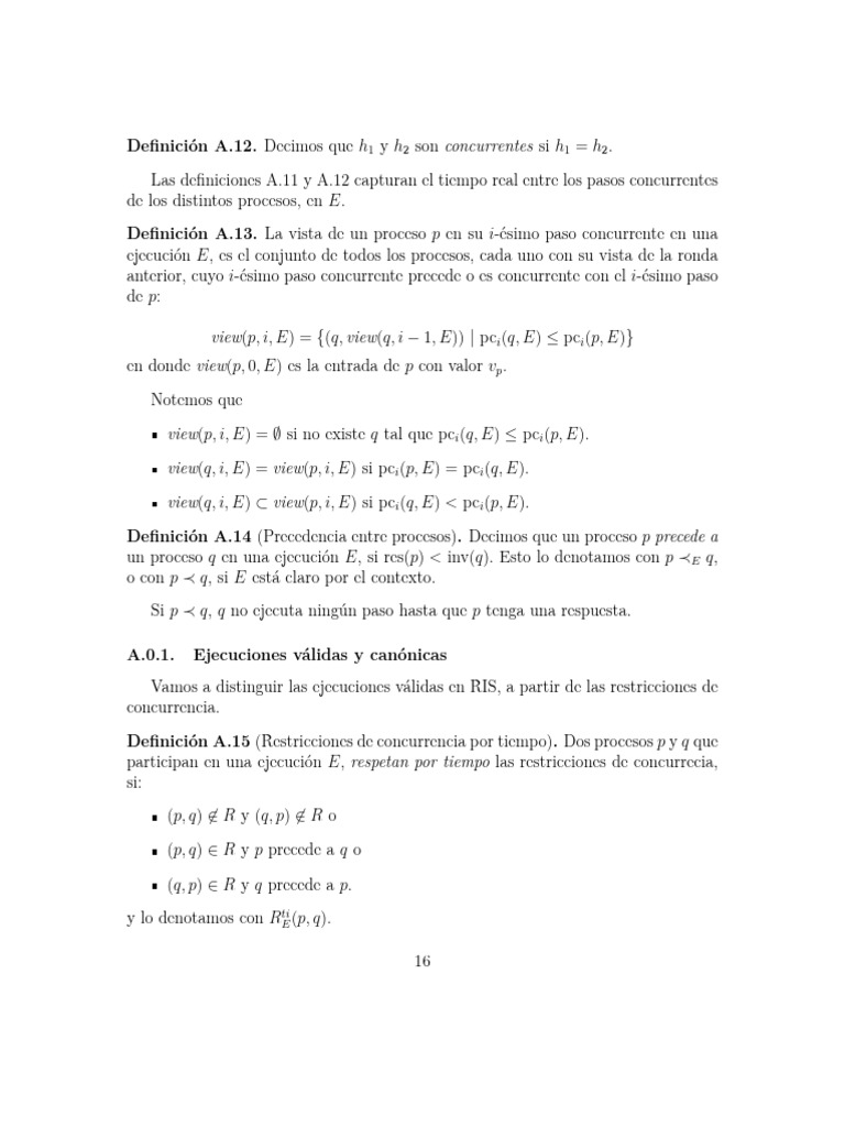 H H H H: de Nición A.12 | PDF