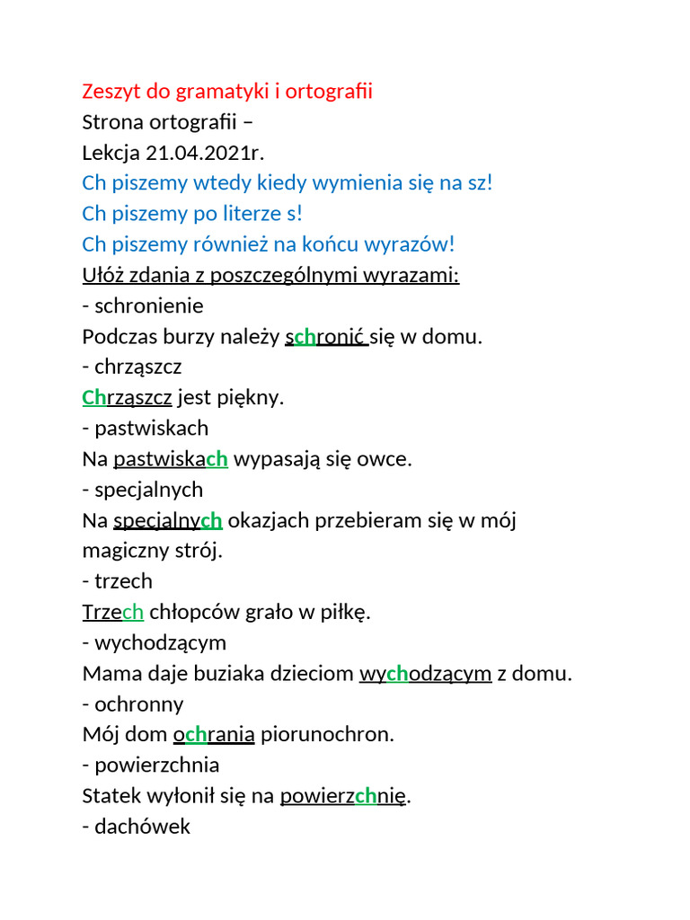 Lekcja 21.04 | PDF