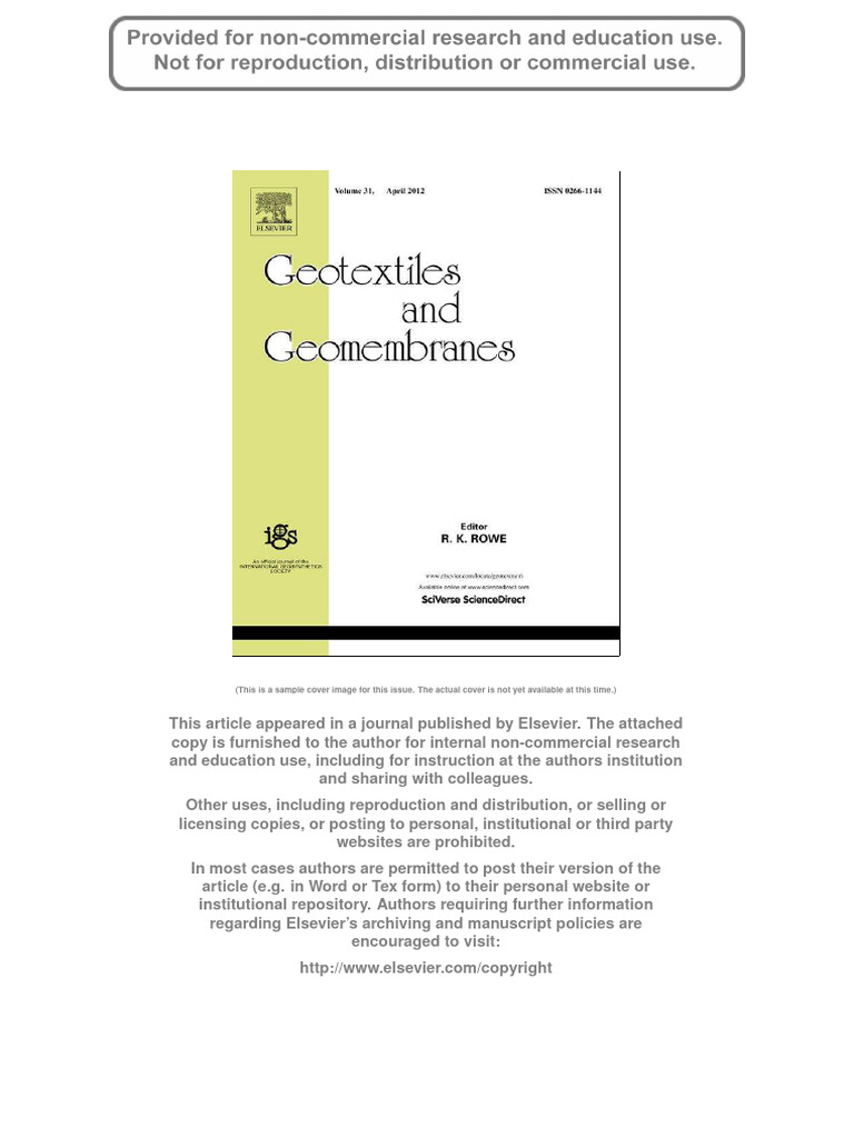 Durability of Transesterified Jute Geote | PDF | Textiles | Fibers
