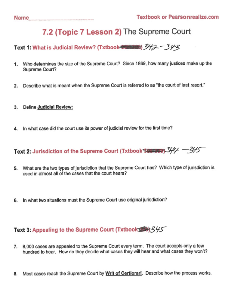 7.2_Reading_Guide | PDF | Supreme Court Of The United States | Appeal