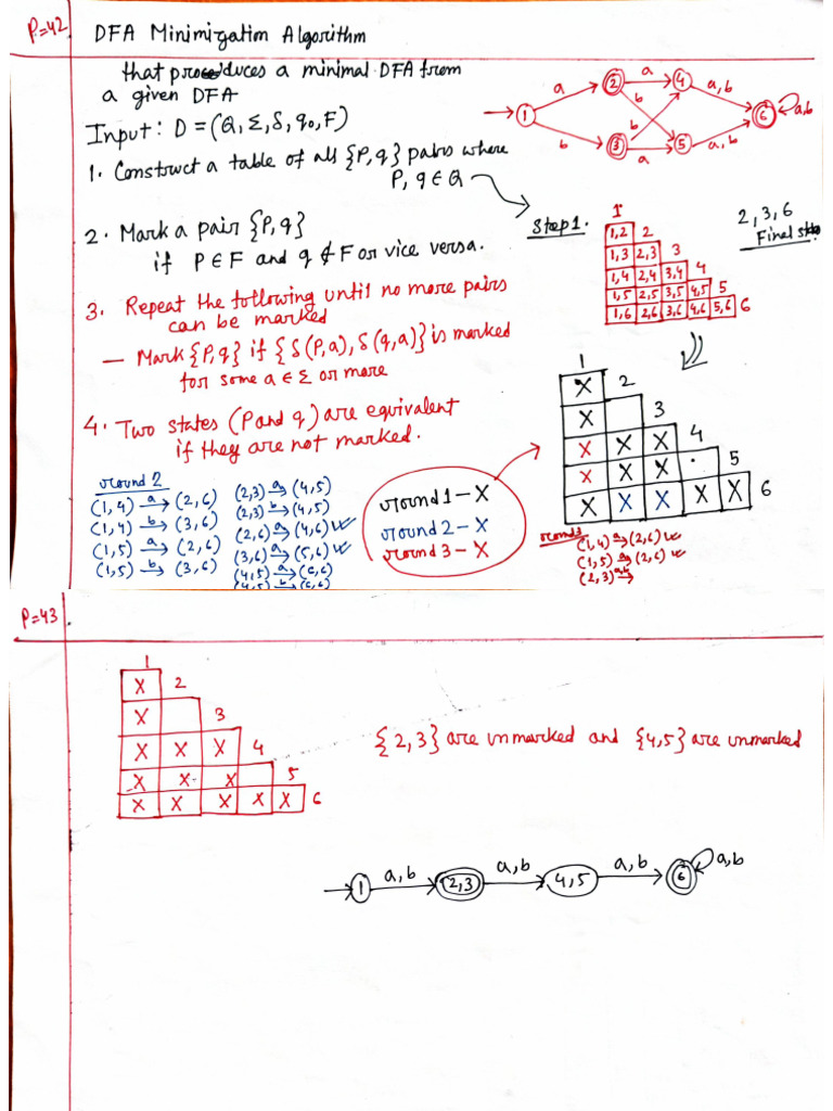 Lecture2 DFA Minimization | PDF