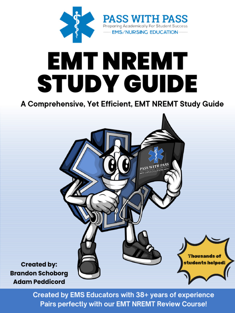EMT NREMT Study Guide 2024 Update | PDF | Heart | Coronary Circulation