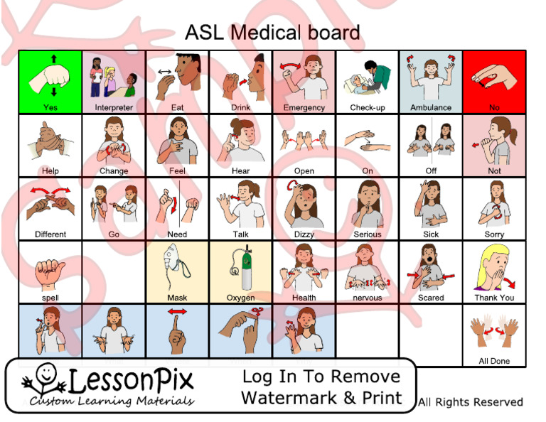 ASL+Medical+Board Material 29962417 | PDF