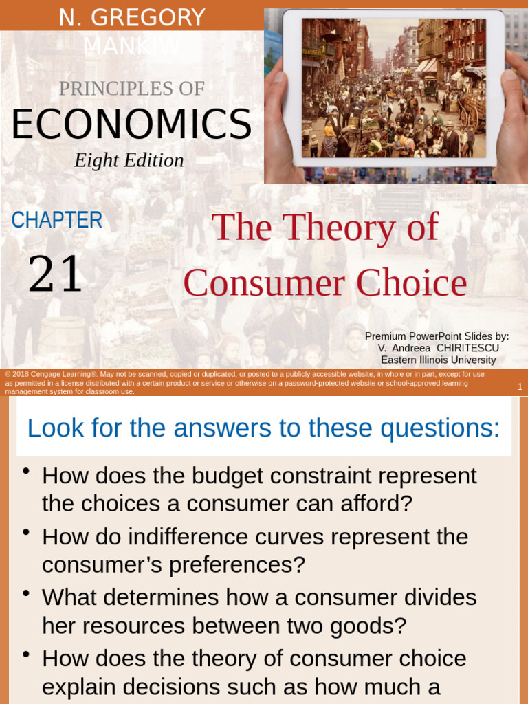The Theory of Consumer Choice | PDF | Labour Economics | Utility