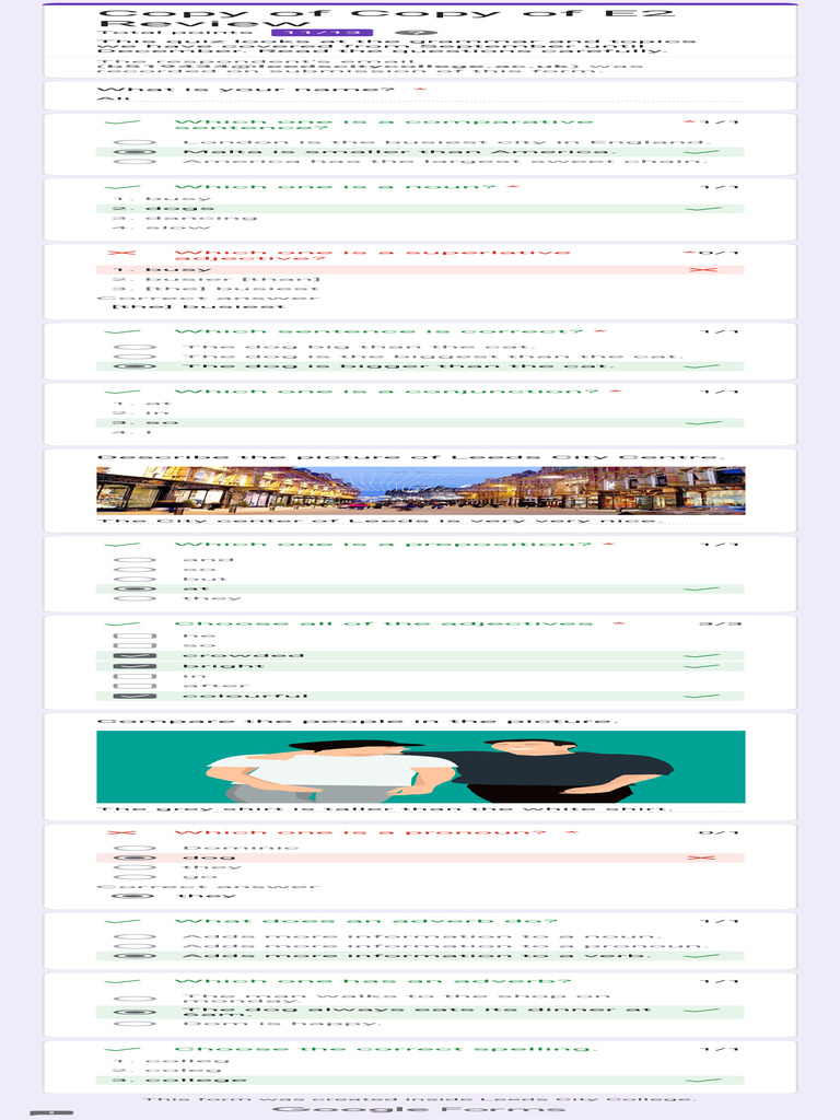 Copy of E2 Review | PDF