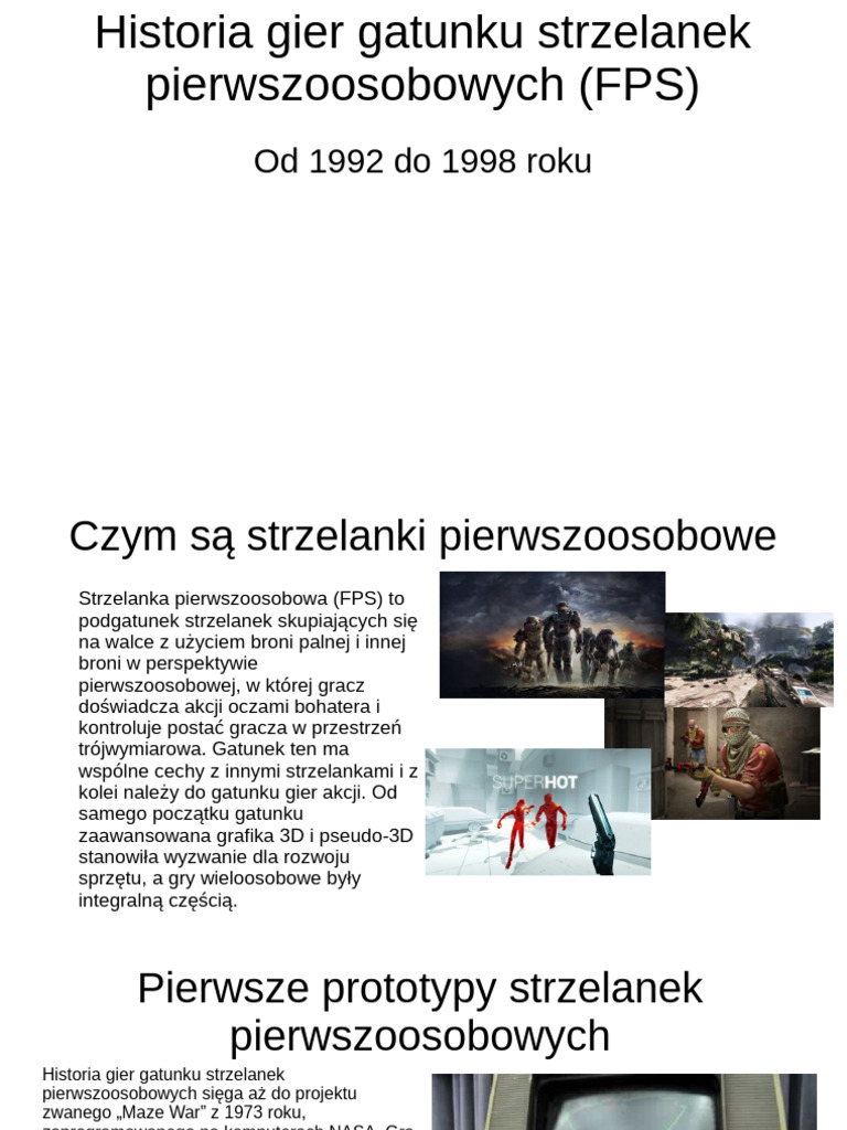 History of FPS Technology | PDF