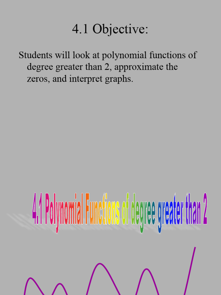 AAT Unit 4 Slideshow | PDF | Asymptote | Zero Of A Function
