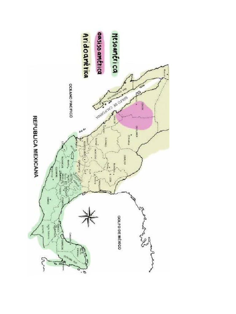 Mapa Areas Geograficas | PDF