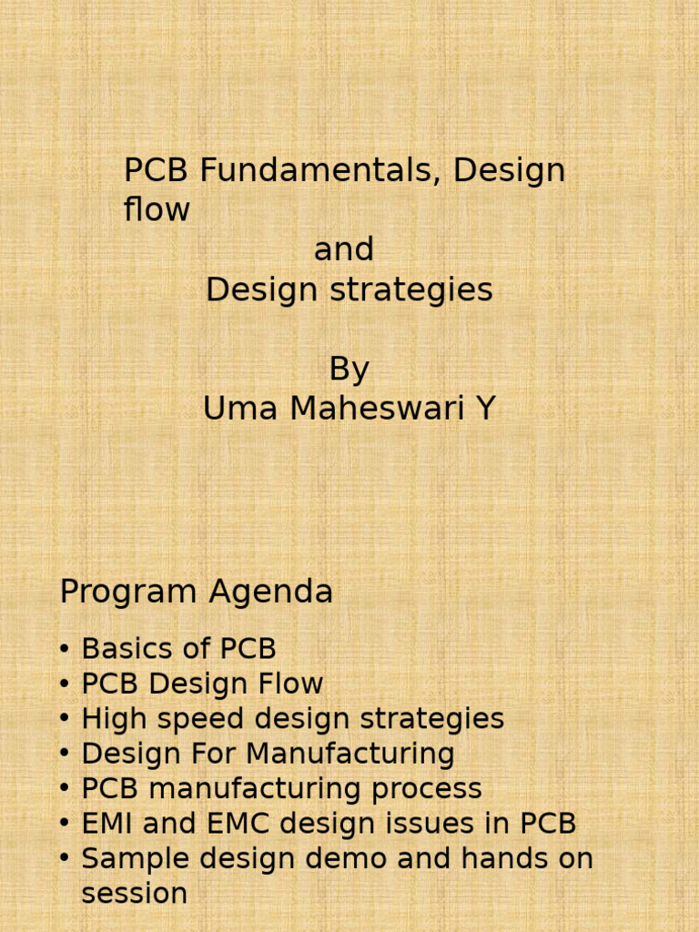 PCB Design Basics and Strategies | PDF | Printed Circuit Board | Electronic Circuits