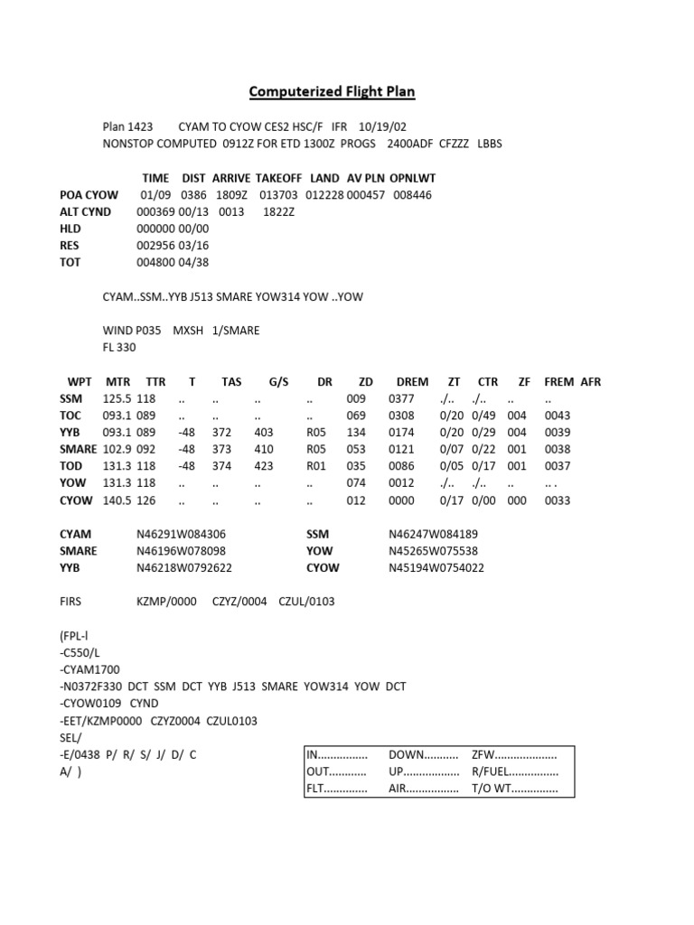 Computerized_Flight_Plan | PDF