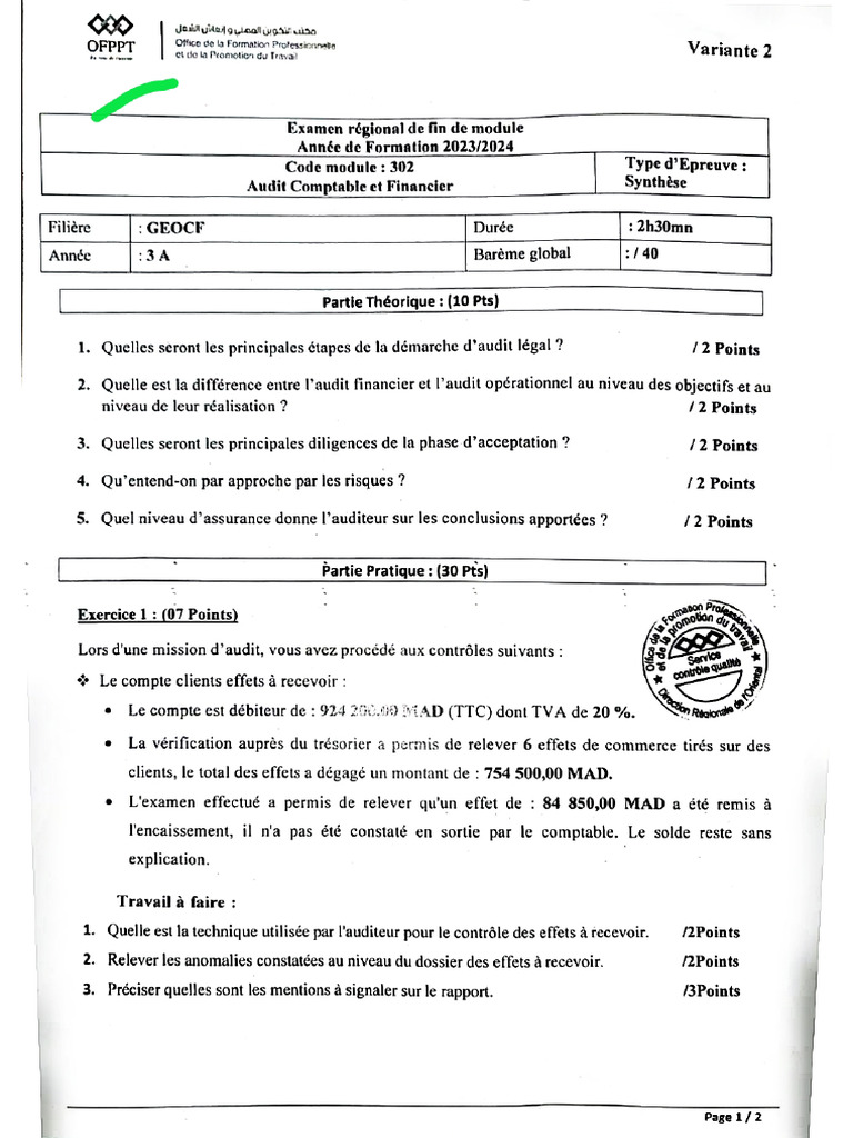 Efm r Audit Dro 2324 | PDF