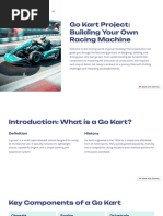 Build a Beginner Gas Go-Kart Manual | PDF | Axle | Screw