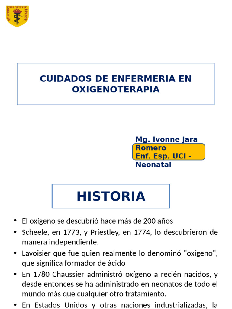 CUIDADOS DE ENFERMERIA EN OXIGENOTERAPIA 2022 | PDF | Respiración ...