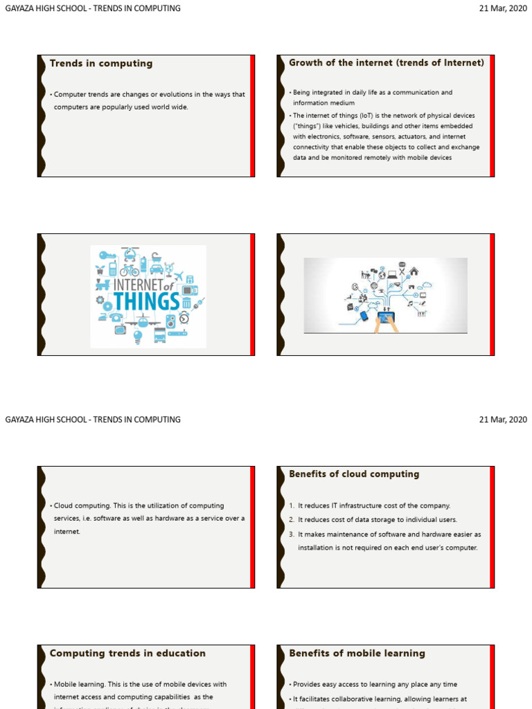 Computing Trends for Educators | PDF | Internet | Computing