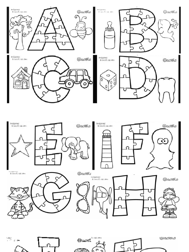 Abecedario Inicial | PDF