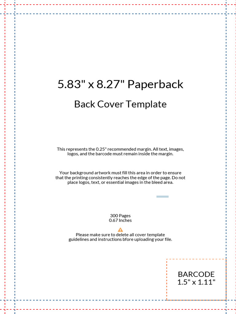Back Cover Template | PDF