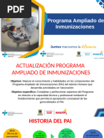 Programa Ampliado de Inmunización | PDF | Vacunas | Vacunación