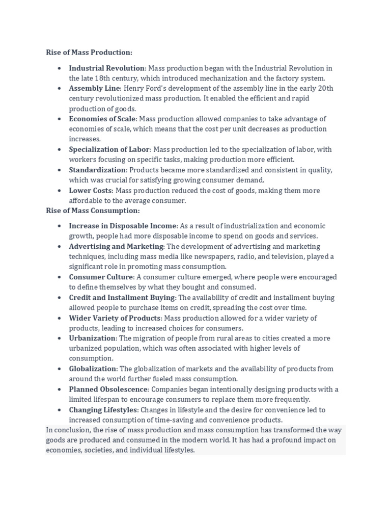 sc ppt (2) | PDF | Consumerism | Mass Production