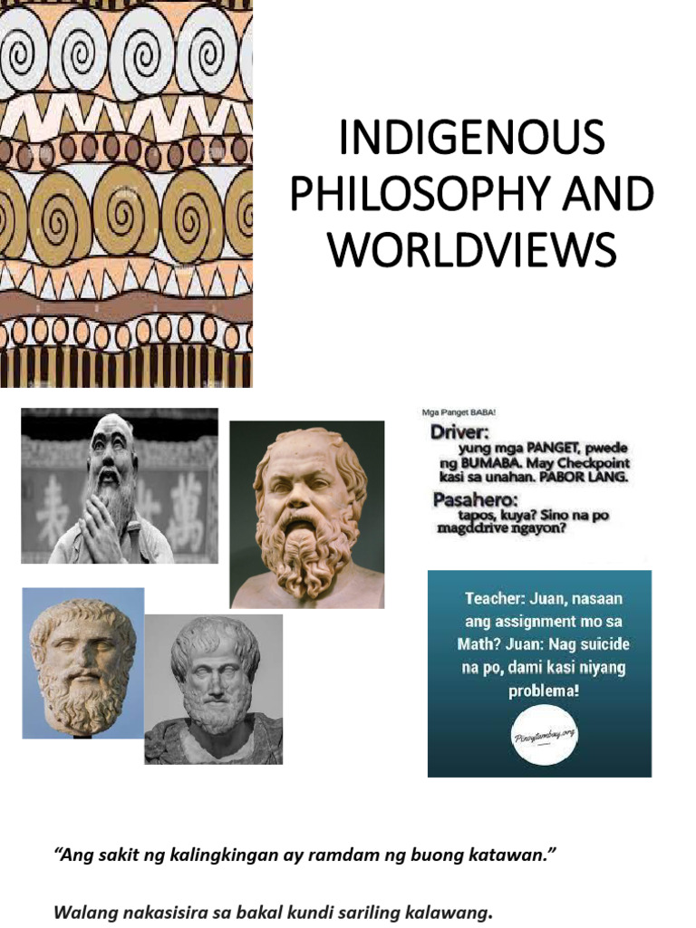 Indigenous-Philosophy-And-Worldviews 2 | PDF | Thought | Liberal Arts ...