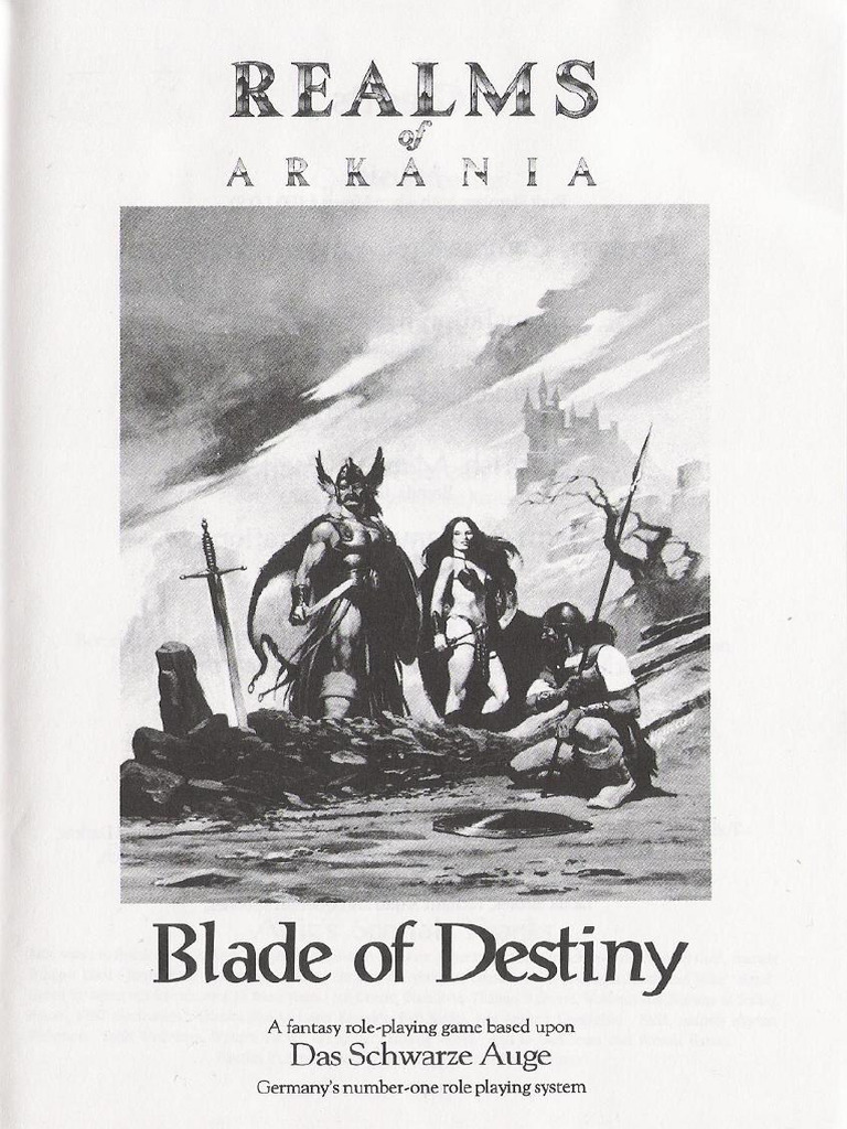 Realms of Arkania - Blade of Destiny - Manual-ENG | PDF