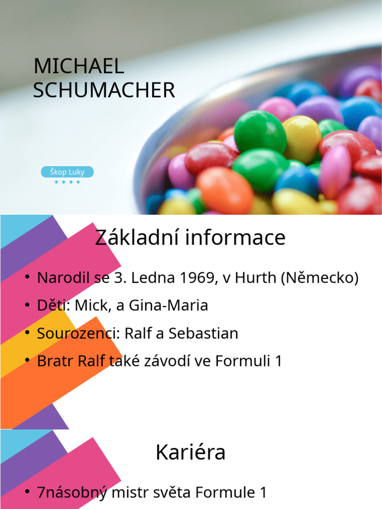 Formule 1 Schumacher prezentace | PDF