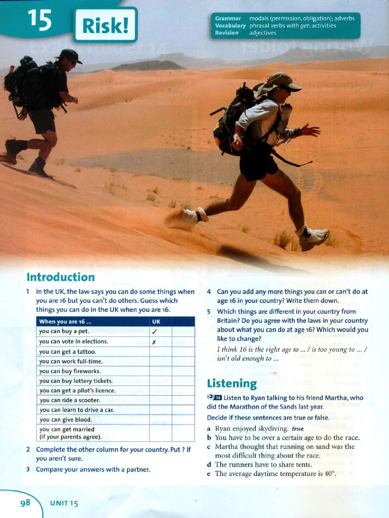 OBJECTIVE PET STUDENT BOOK_Unit 15 | PDF