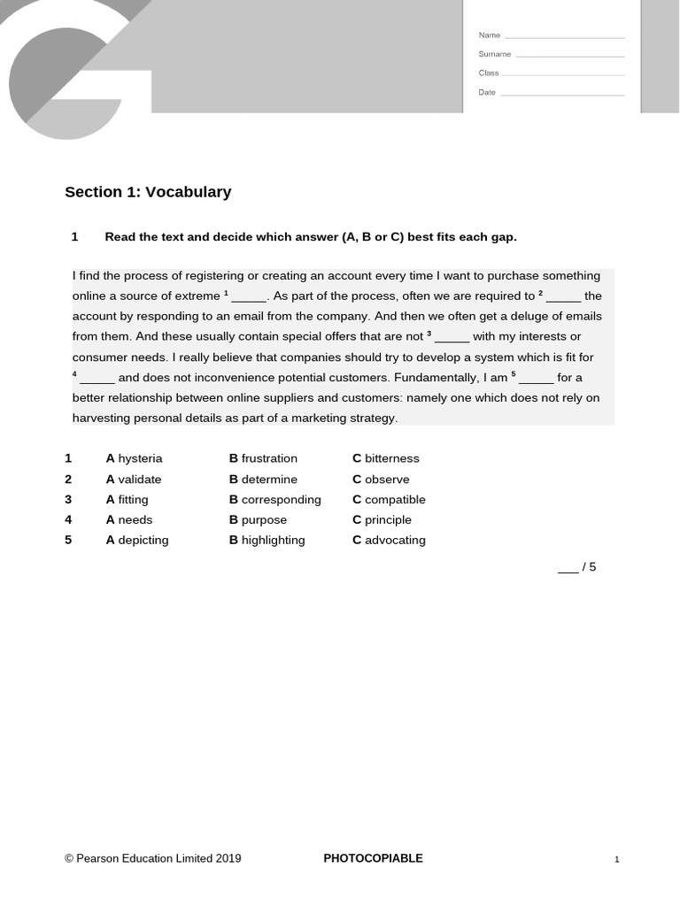 Gold C1 Advanced NE DF PT04 | PDF | Intelligence | Science