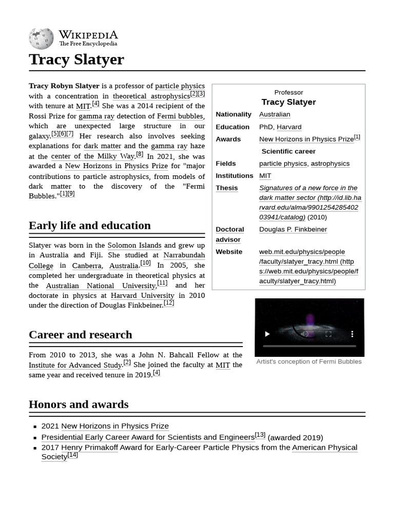 Tracy_Slatyer | PDF | Theoretical Physics | Astronomy