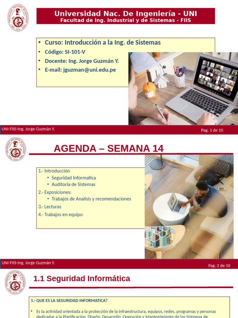 Clase 14 IIS | PDF | La seguridad informática | Seguridad