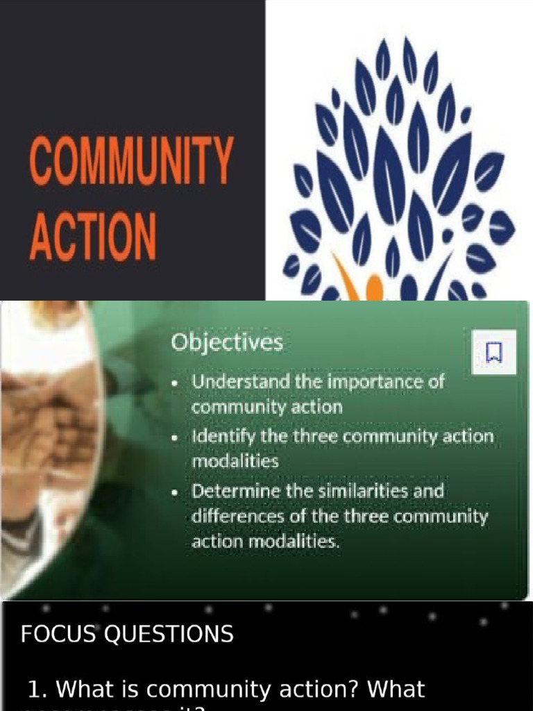 Community Action | PDF