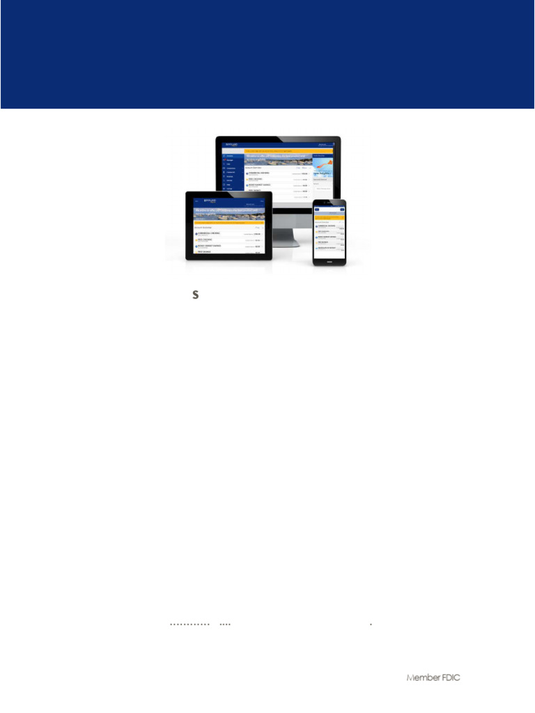 Online and Mobile Banking User Guide | PDF | Online Banking | Banks ...